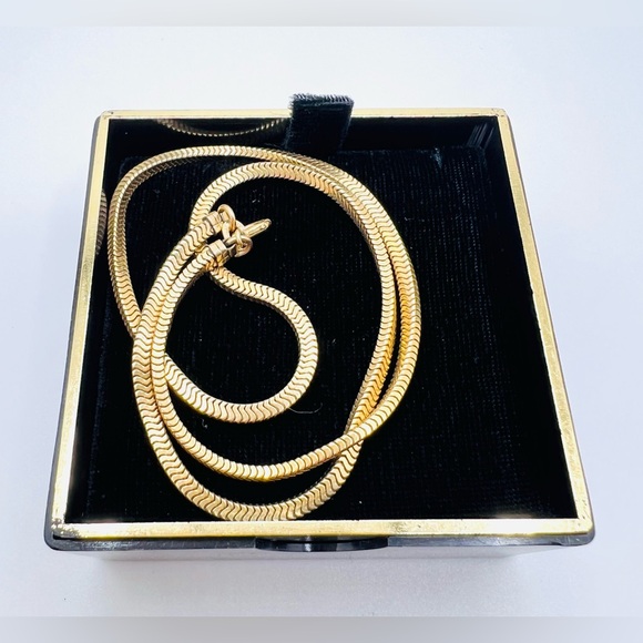 Forstner | Jewelry | Vintage Forstner Gold Filled Naked Chain Necklace ...